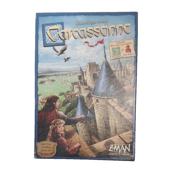 Z-Man Games | Games | Zman Games Carcassonne Base Board Game Zm78 Complete Excellent Condition ...